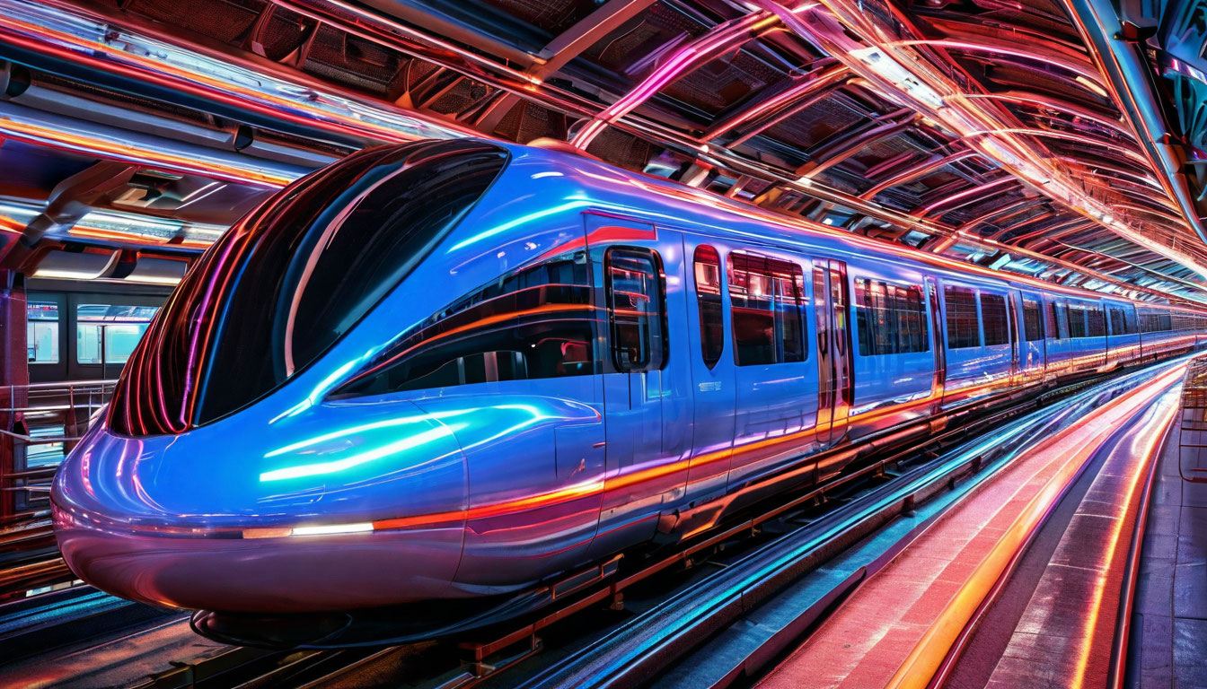 Проектом правительства Южной Кореи стала магнитная левитация поездов ...