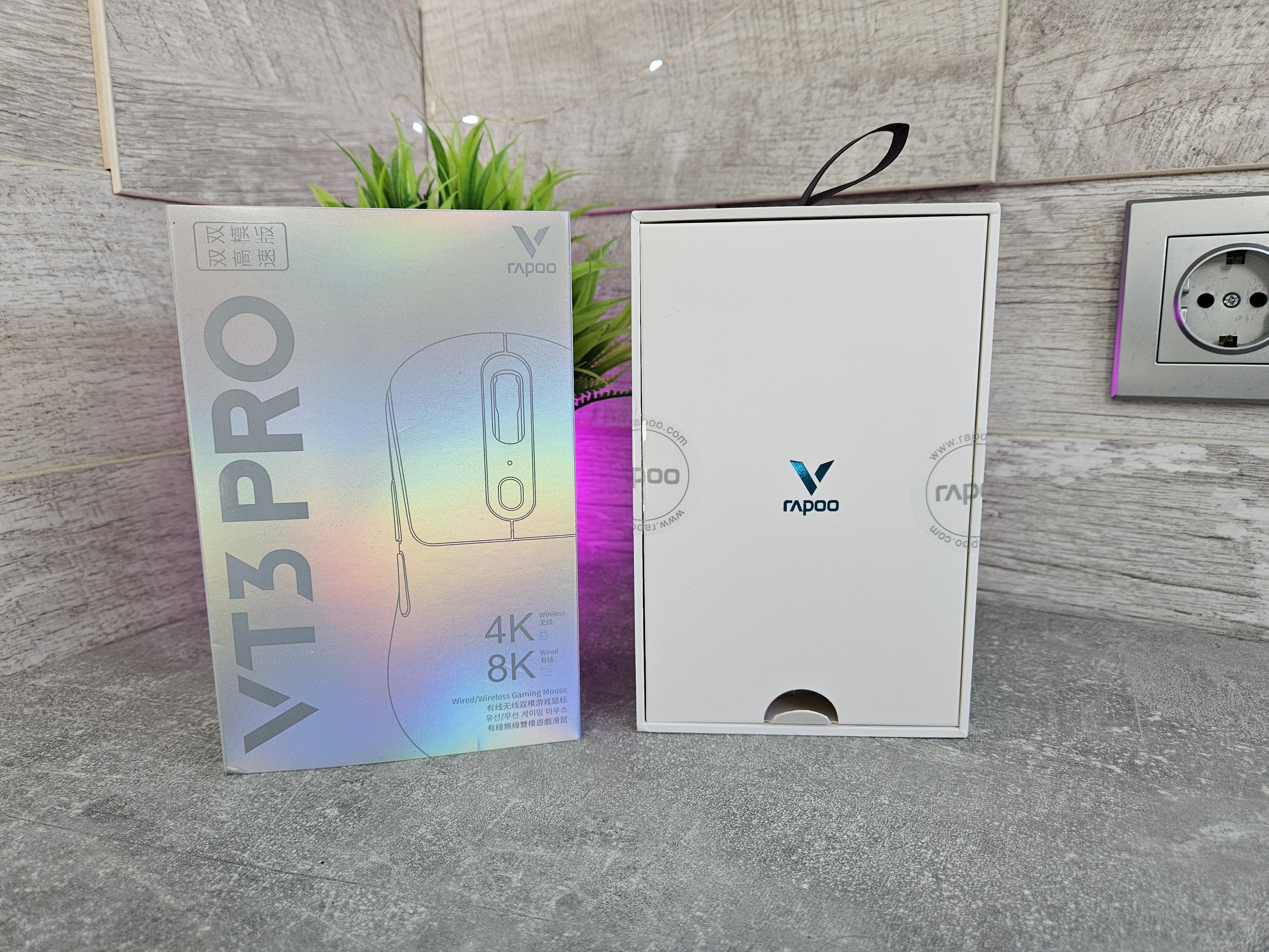 Обзор беспроводной геймерской мыши Rapoo VT3 Pro / Клавиатуры, мыши и ...