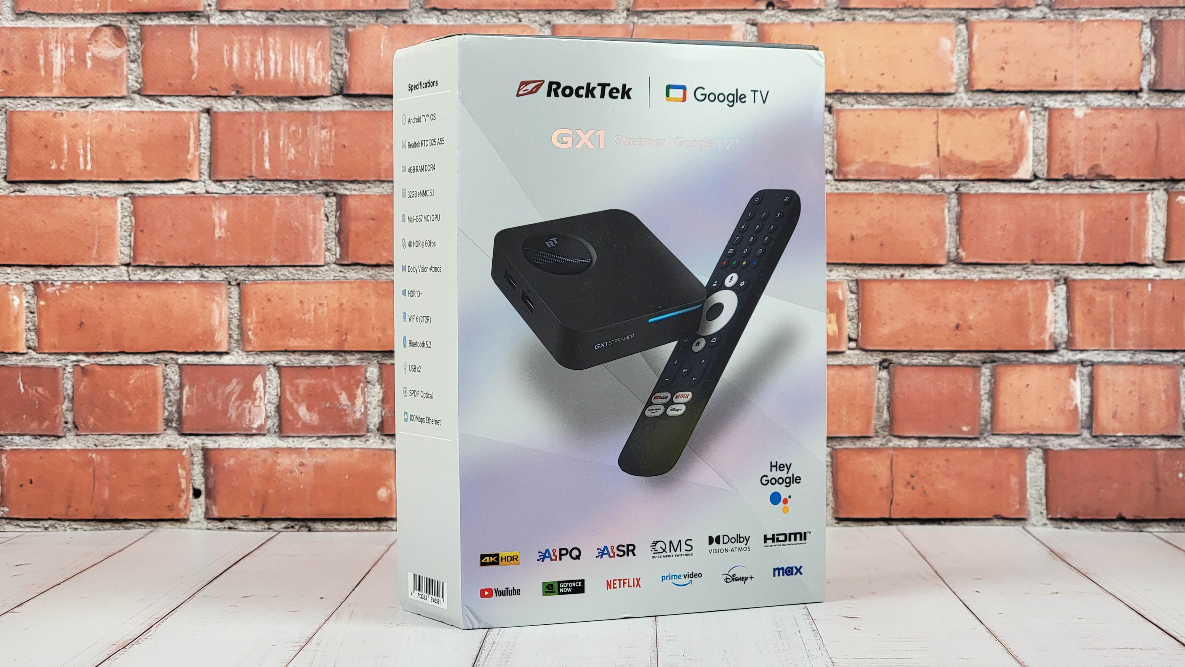 RockTek GX1: обзор сертифицированного Android TV Box с технологиями искусственного интеллекта ...