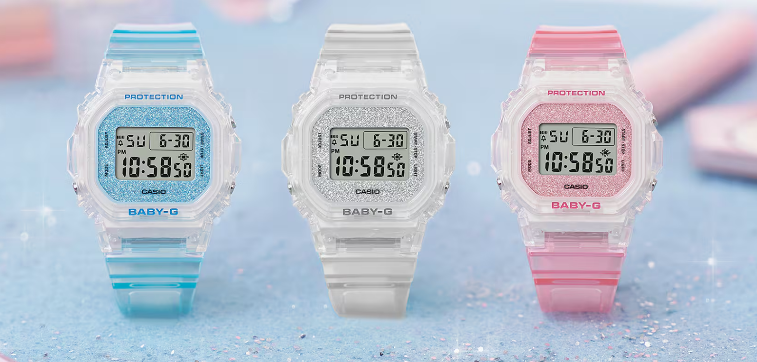 Casio Baby-G BGD565GC: прозрачные "скелетоны" G-Shock теперь доступны в США / Одежда и ...