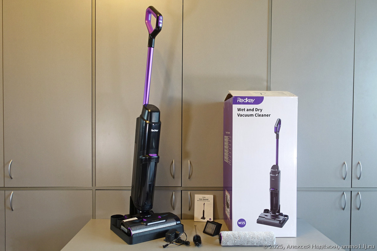 Обзор и измерение параметров беспроводного моющего пылесоса Redkey W15 / Техника для дома / iXBT ...