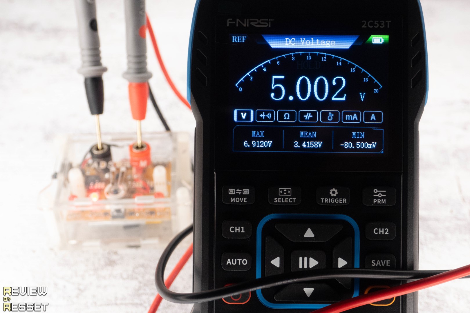 Мультиметр + осциллограф + генератор сигналов. Обзор Fnirsi 2c53t / Инструменты и запчасти ...
