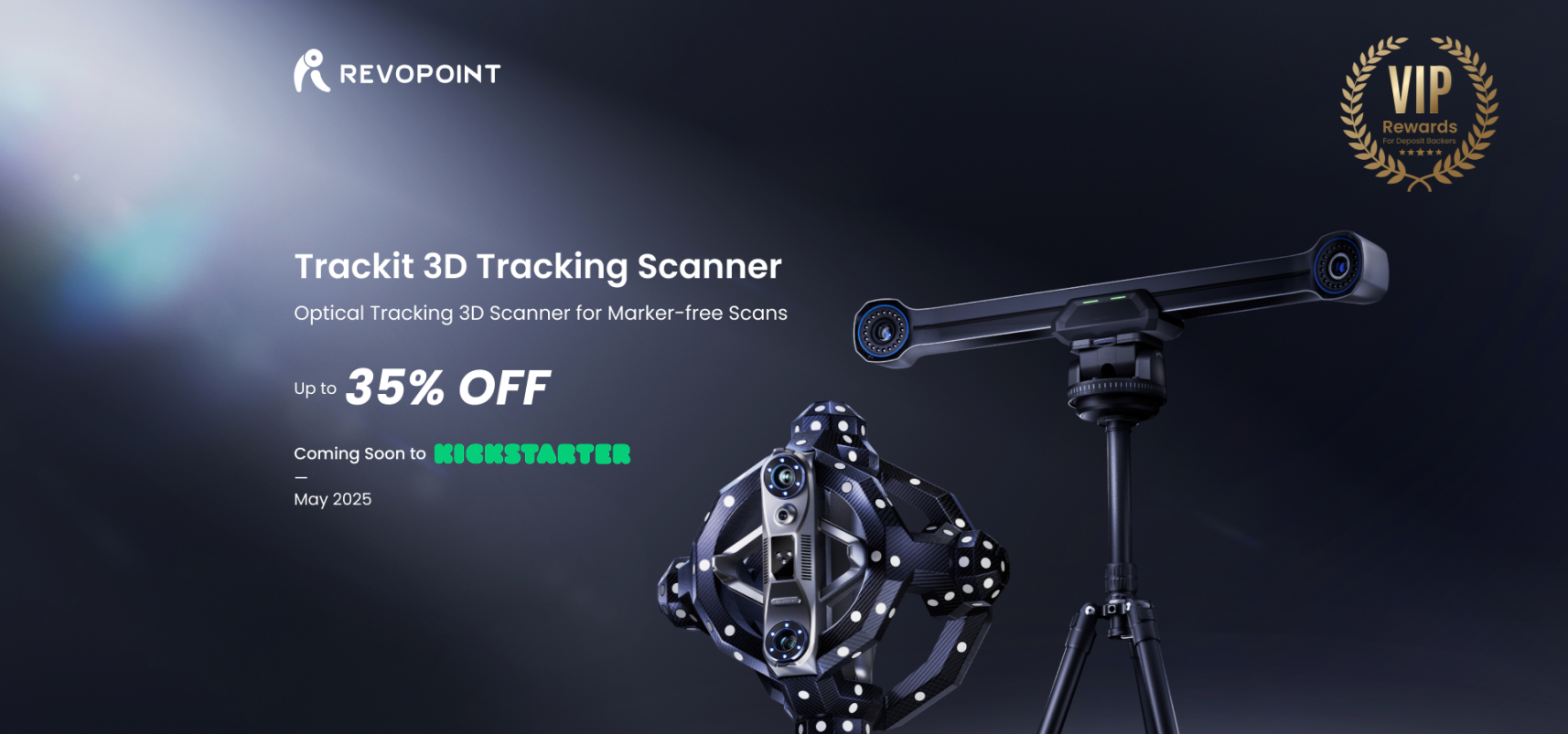 Revopoint Trackit: 3D-сканер, которому не нужны маркеры / 3D-печать / iXBT Live