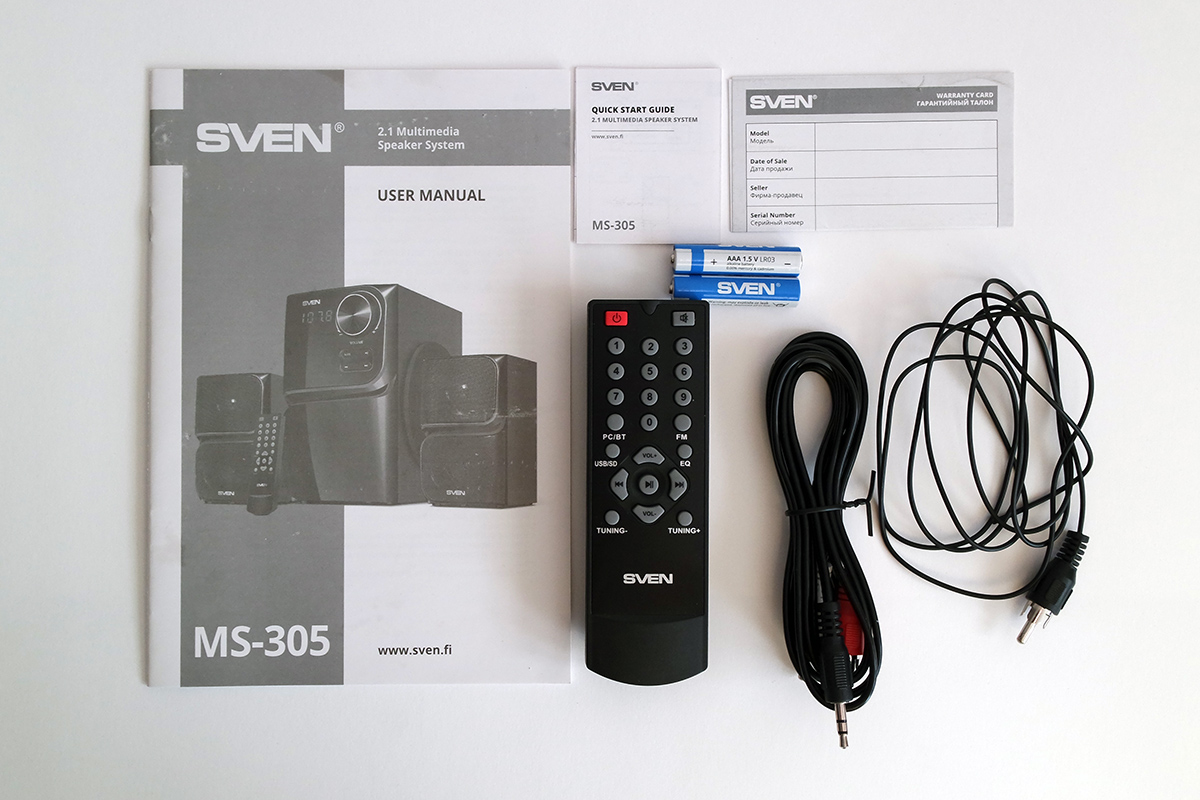 Обзор акустической системы Sven MS-305: настоящий мультимедийный комбайн / Аудио и звук / iXBT Live