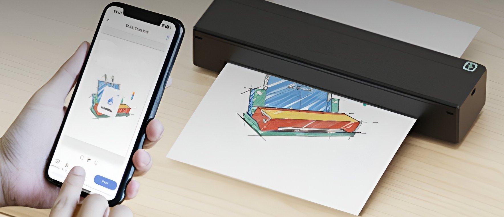 На Kickstarter представлен портативный цветной принтер NEWYES LD0806 ...