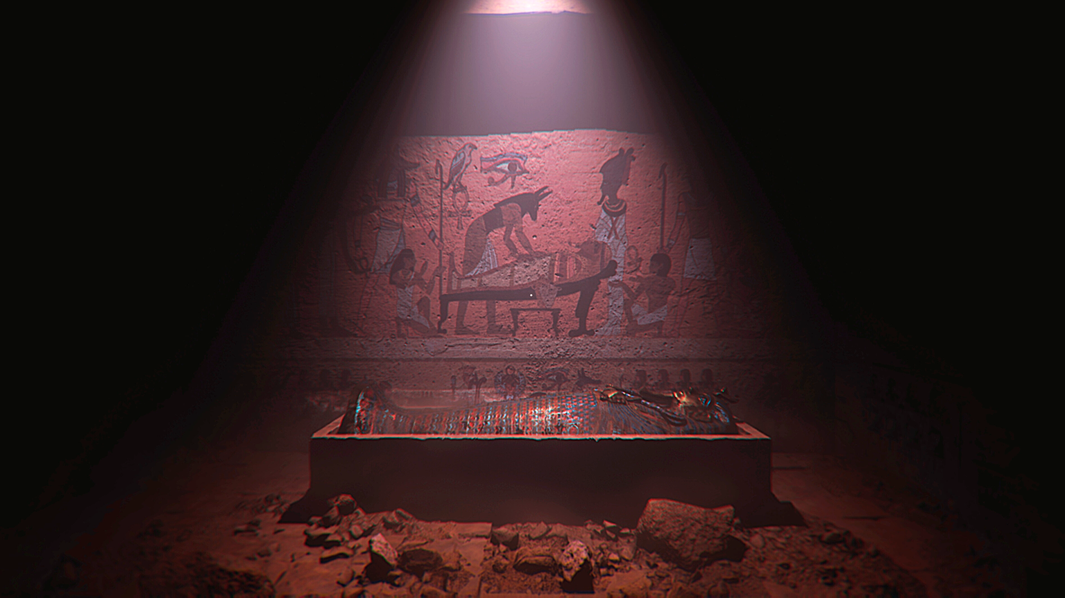 В Steam вышел Amenti — симулятор ходьбы в древнеегипетской гробнице ...
