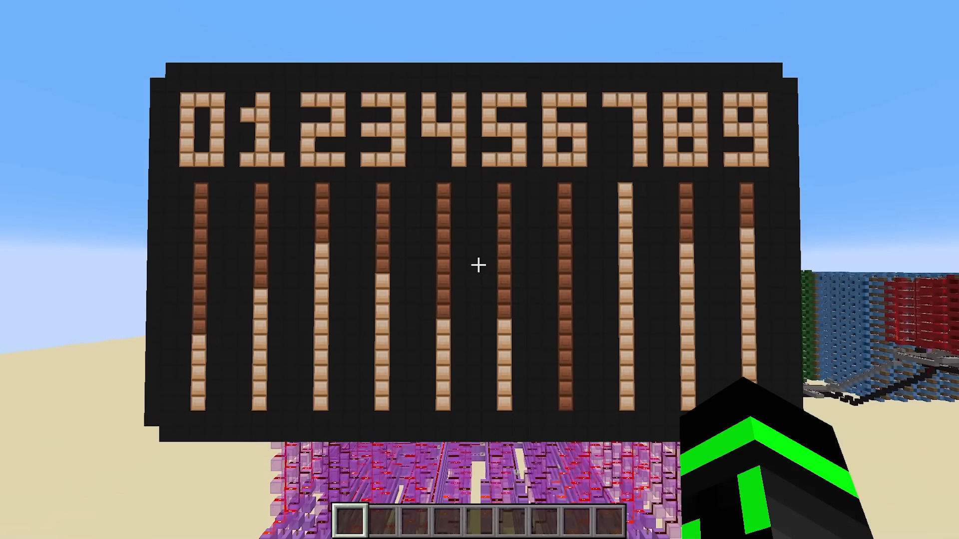 Энтузиаст Minecraft создал функциональную нейросеть внутри игры ...