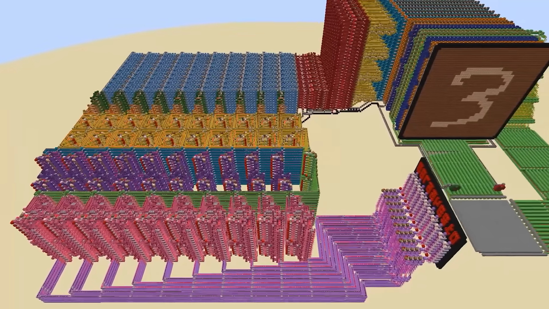 Энтузиаст Minecraft создал функциональную нейросеть внутри игры ...