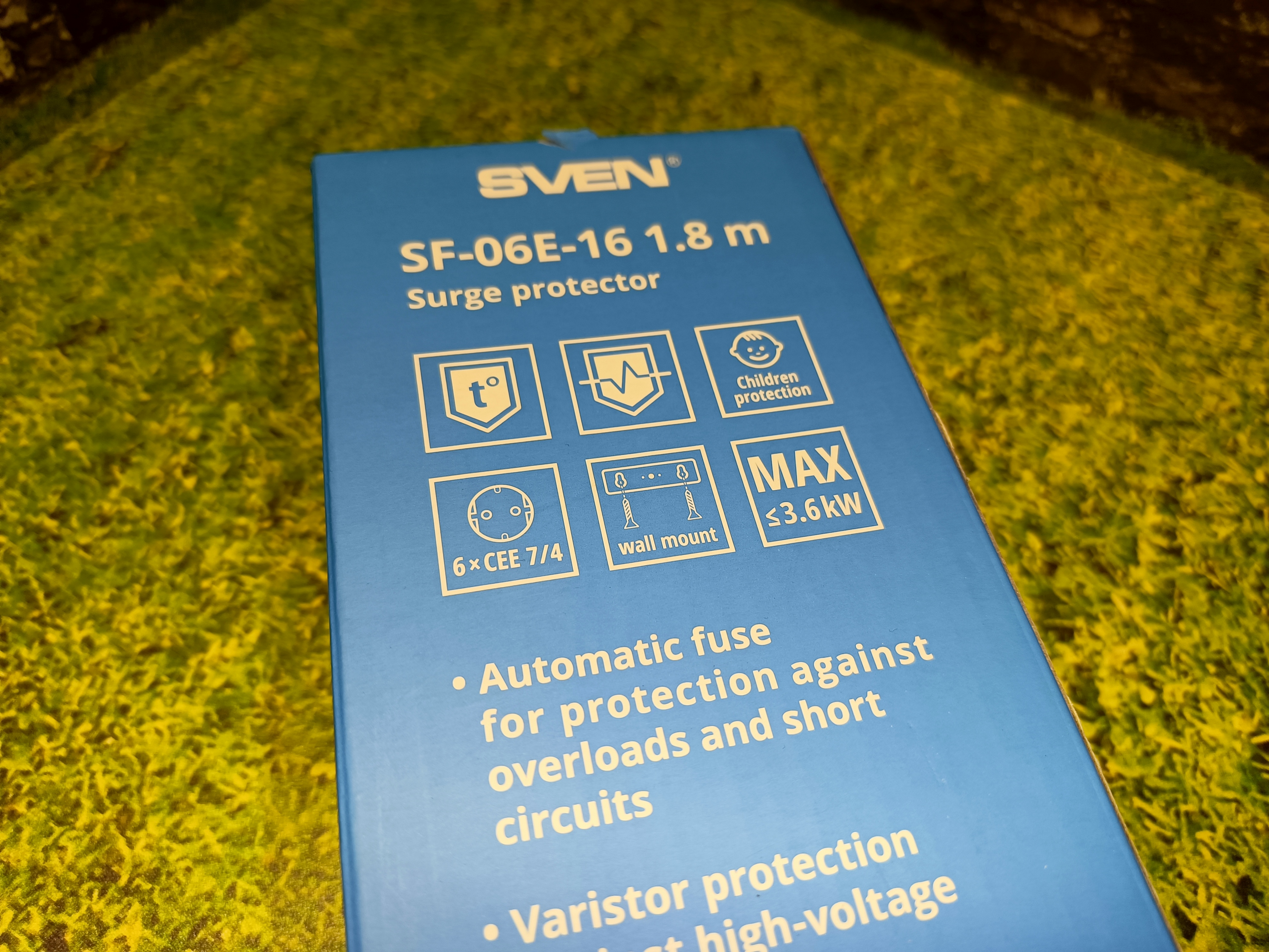 Обзор сетевого фильтра на 6 розеток SVEN SF-06E-16 / Корпуса и питание / iXBT Live