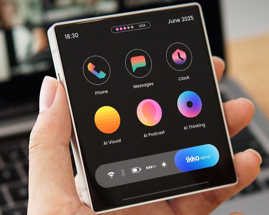 Экран без выреза, откидная ПЗС-камера — и это всё в смартфоне: iKKO готовит Mind One / Смартфоны ...