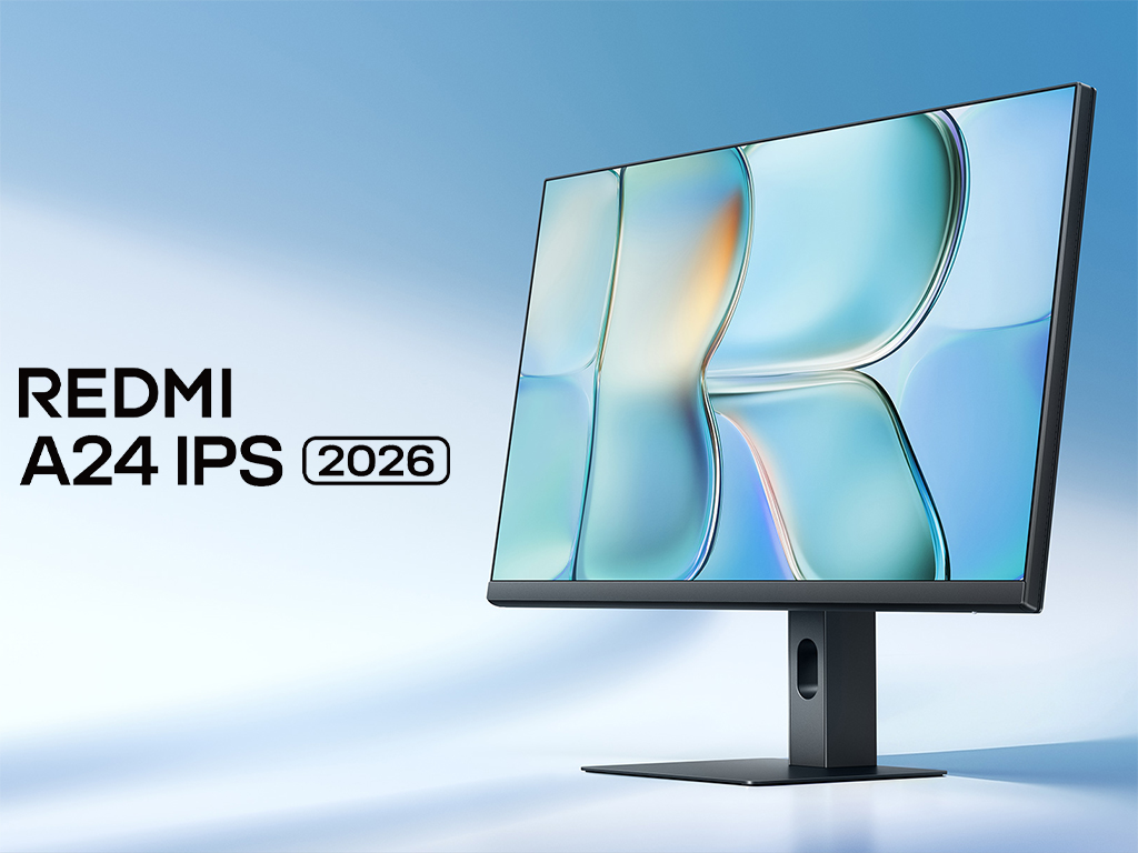 Xiaomi представила новый доступный монитор Redmi A24 2026 с IPS-дисплеем 144 Гц / Мониторы и ...