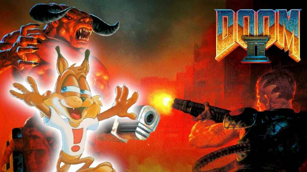 Пользователь сайта ModDB создал мод, объединяющий игры Doom 2 и Bubsy / Игры / iXBT Live