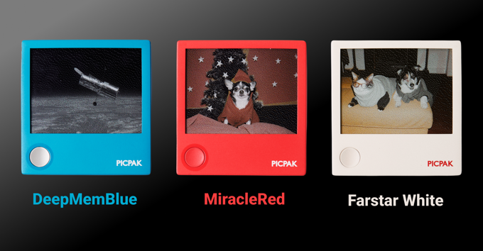 На Kickstarter представлена карманная фоторамка PicPak с цветным E-ink ...