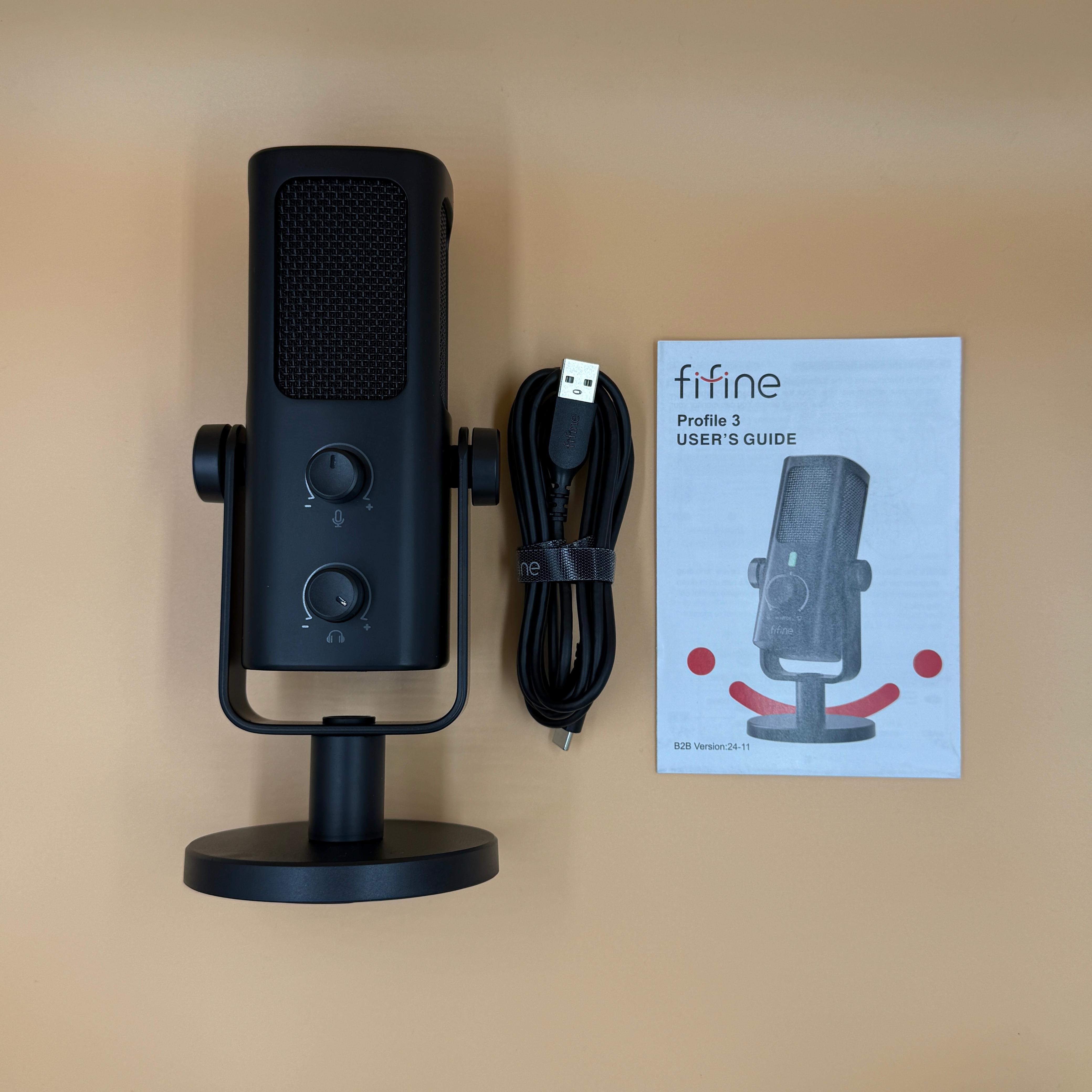 Обзор конденсаторного микрофона Fifine Profile 3: Профессиональный звук ...