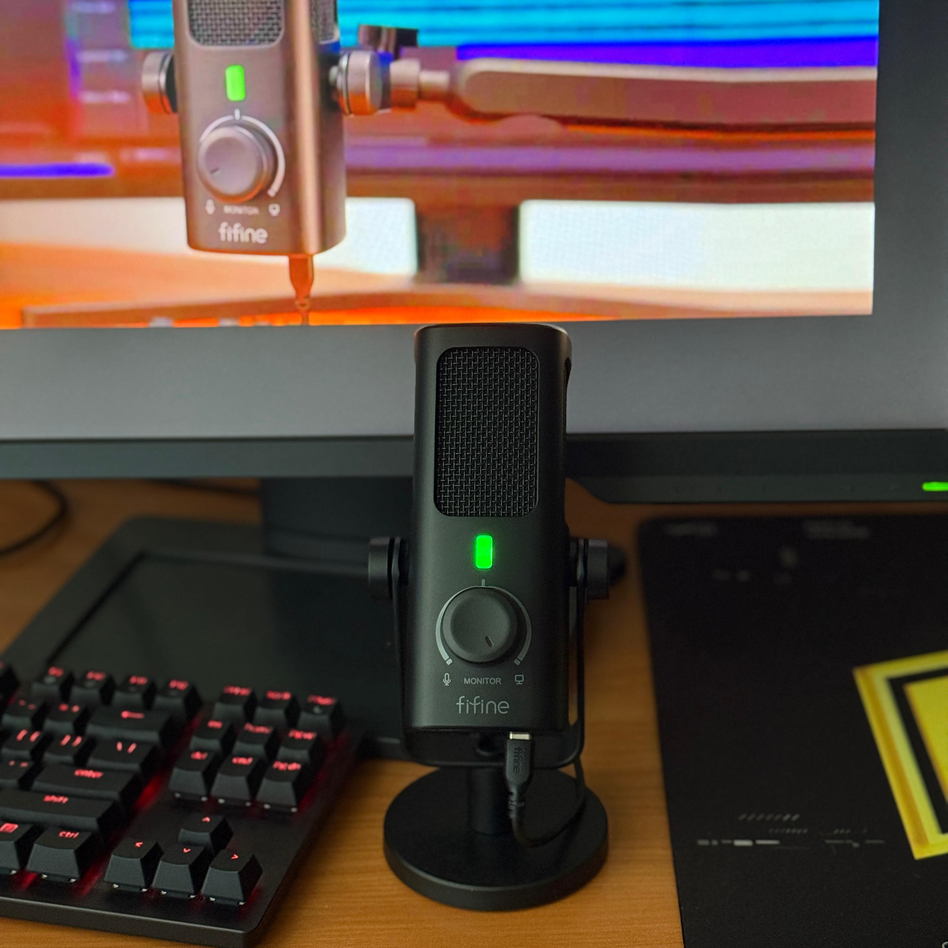 Обзор конденсаторного микрофона Fifine Profile 3: Профессиональный звук ...