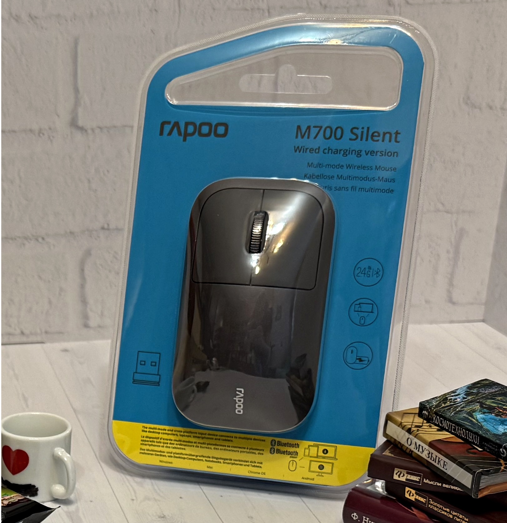 Обзор беспроводной мышки RAPOO M700 Silent. / Клавиатуры, мыши и ...