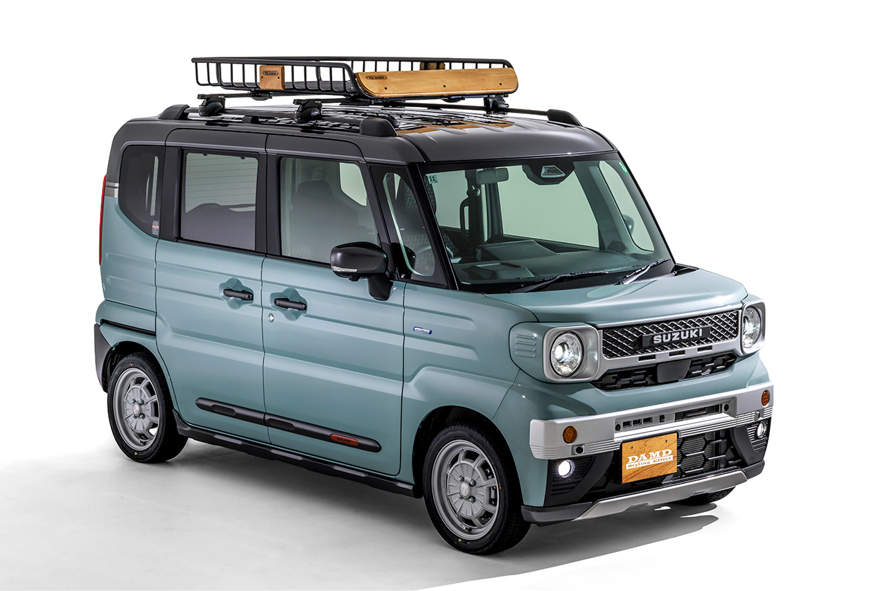 Компания DAMD превратила Suzuki Spacia Gear в ультрастильный ретро ...