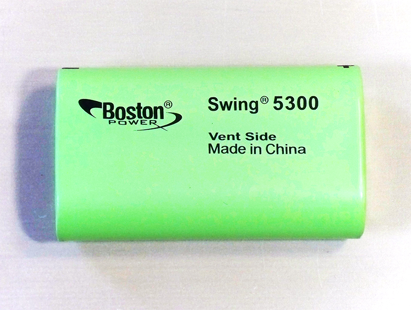 Li-ion аккумулятор Boston-Power Swing 5300: 5300мАч в необычном форм ...