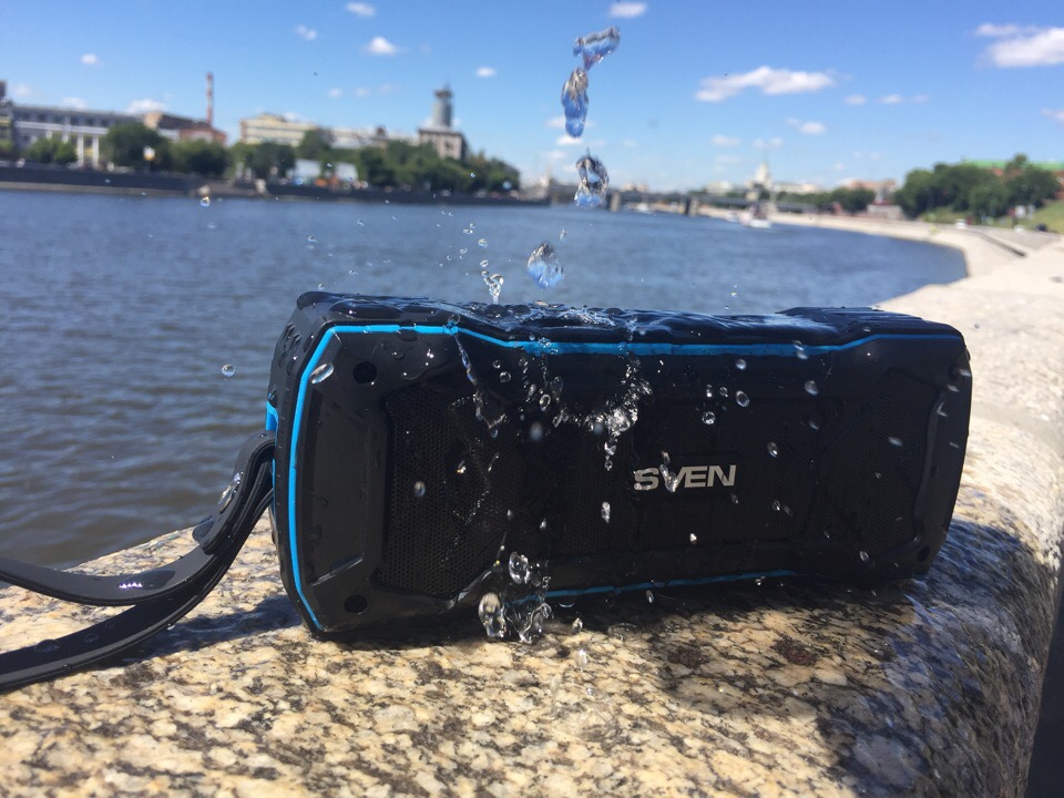SVEN PS-220 портативная колонка для активного образа жизни. / Аудио и ...