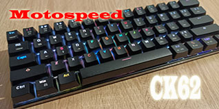Механическая клавиатура Motospeed CK62: красивый, но не очень ...