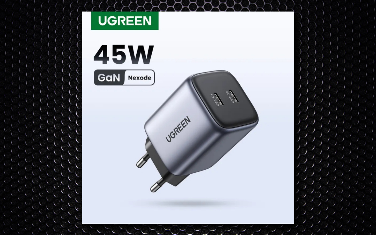 Ugreen GaN 45W: обзор компактного двухпортового зарядного устройства ...