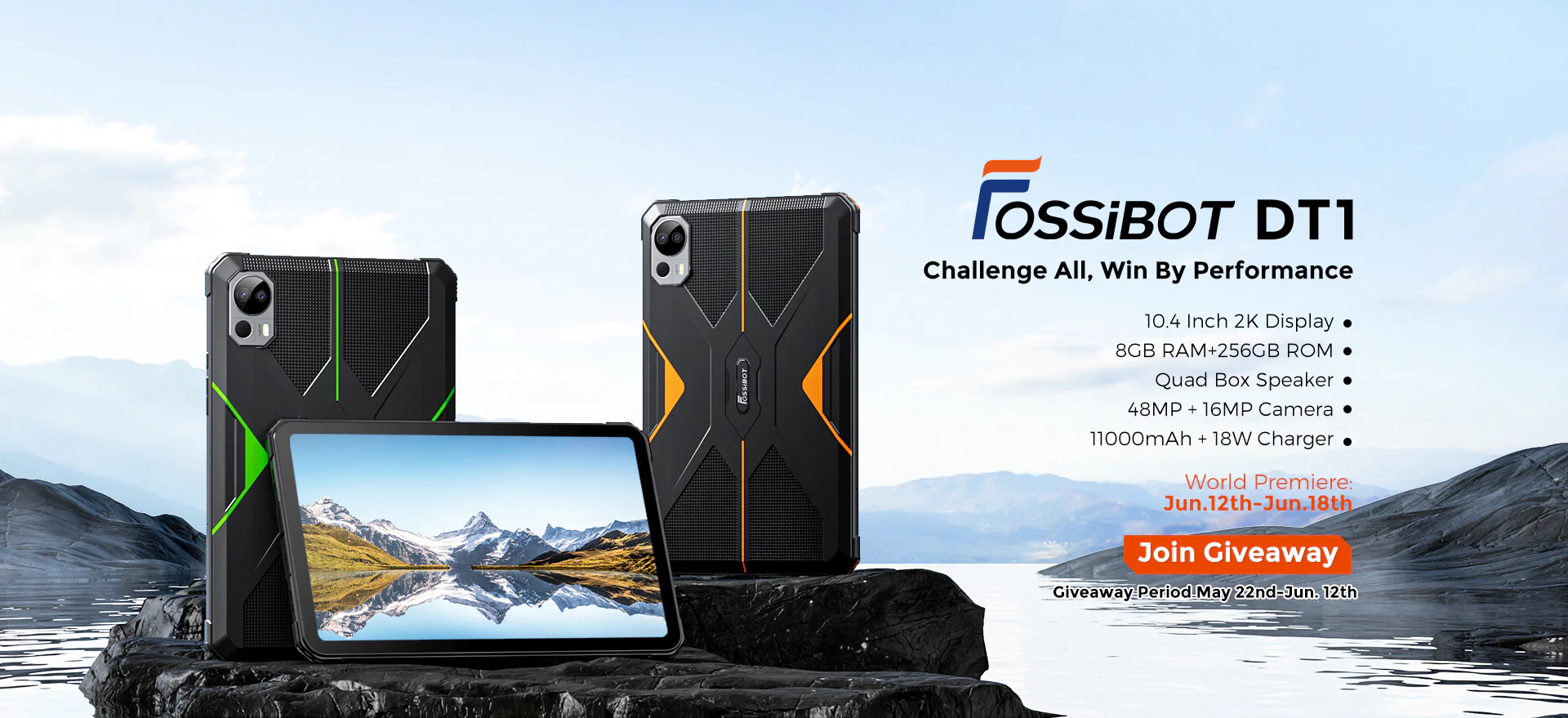 Представлен защищённый планшет Fossibot DT1 / iXBT.Market / iXBT Live