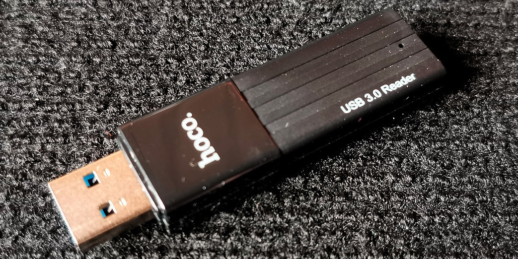 Обзор картридера USB 3.0 Hoco HB20 / Хранение данных / iXBT Live