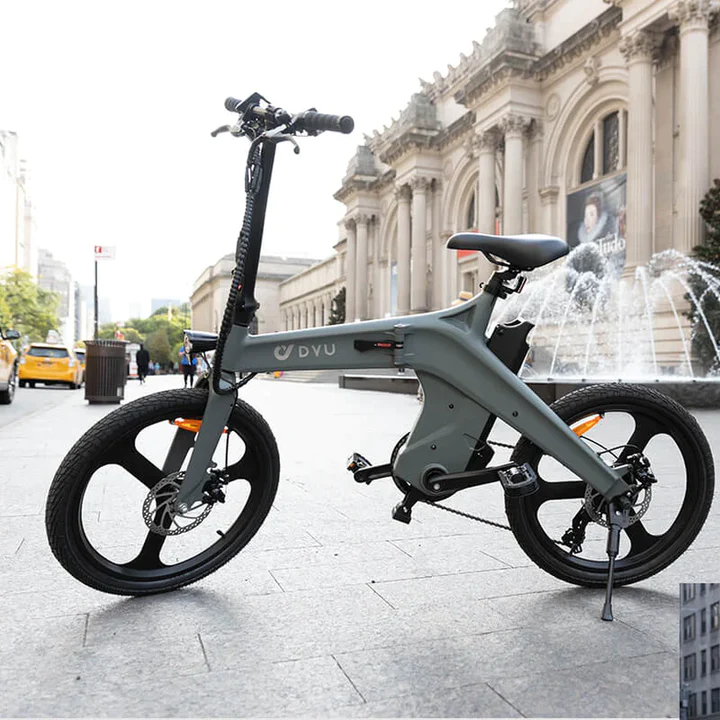 Dyu выпустил складной электрический велосипед Dyu T1 / Авто и транспорт ...