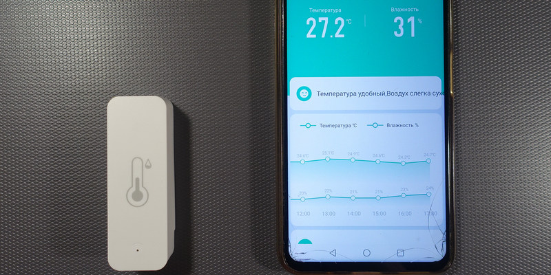 Обзор облачного Wi-Fi термометра-гигрометра TH01 за 389 рублей ...