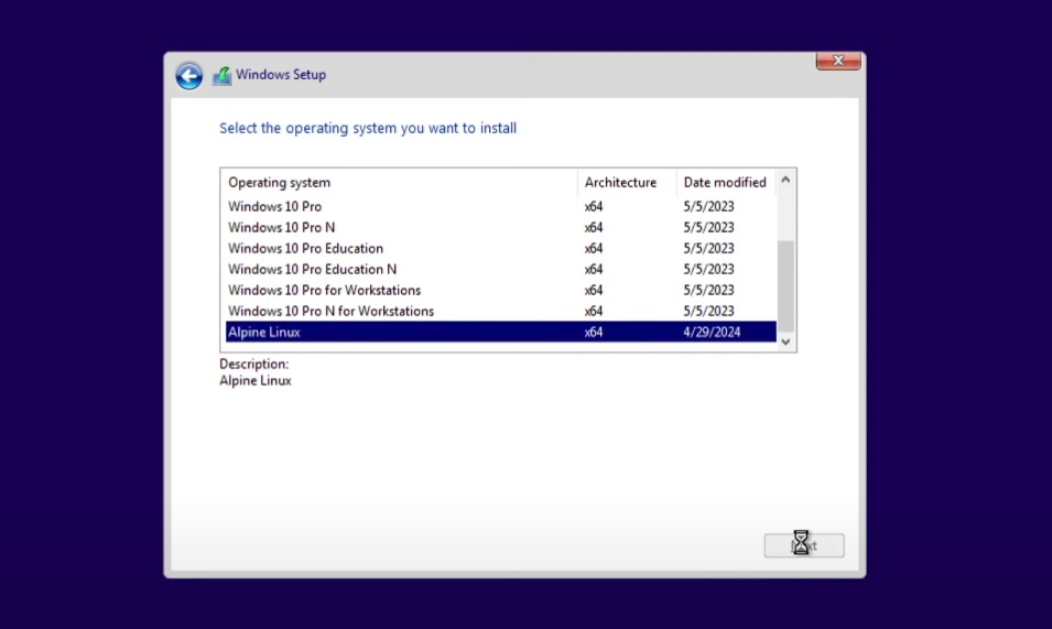 Энтузиаст показал установку Alpine Linux с помощью установщика Windows / ИИ, сервисы и ...