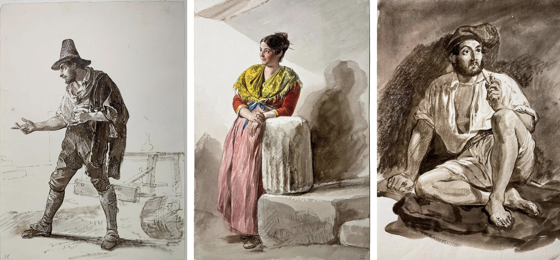 Впервые в России на аукцион выставляют сразу 33 рисунка Карла Брюллова / Мероприятия и выставки ...