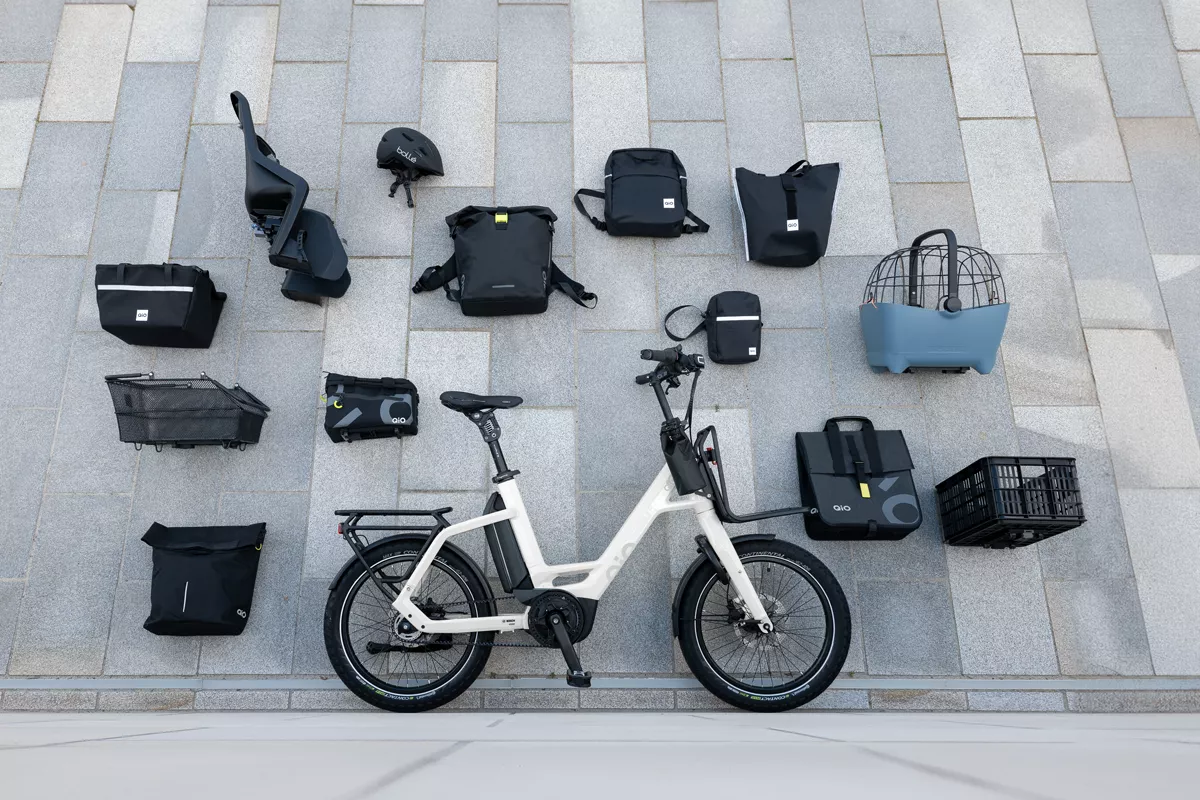 Компактный городской велосипед. Производитель Qio выпустил велосипед EINS P-5 unisex / Авто и ...