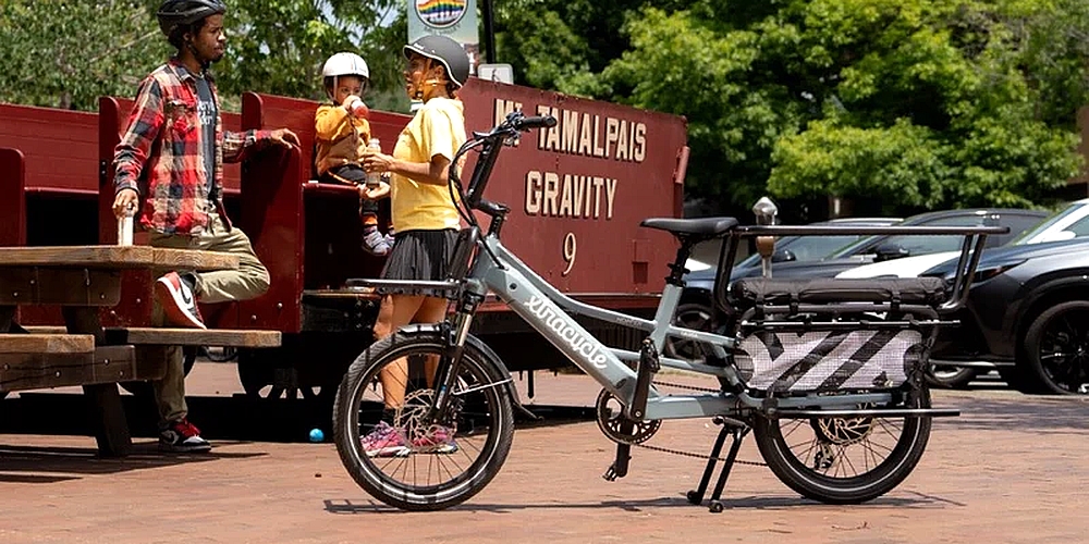 Семейный грузовик на двух колесах: представлен карго электровелосипед Xtracycle Hopper / Авто и ...