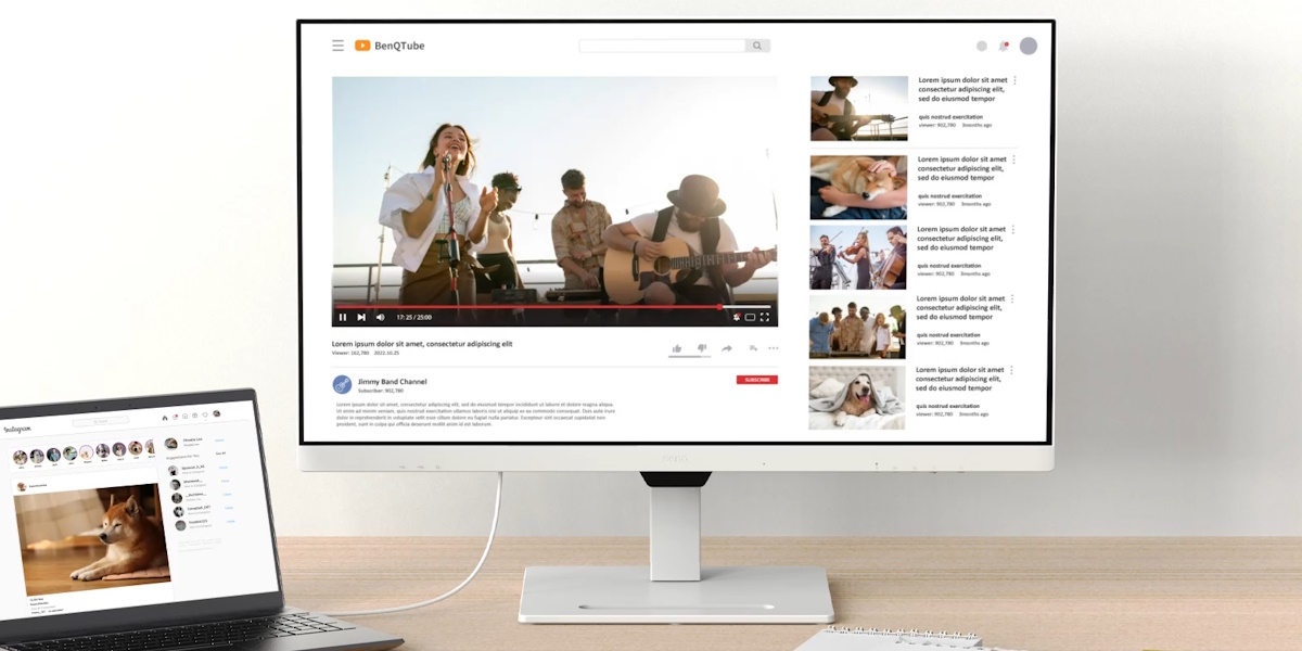 Белый безрамочный монитор BenQ GW3290QT в XCOM-SHOP / Блог компании XCOM-SHOP / Компании / iXBT Live