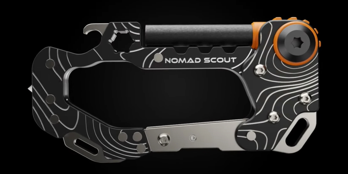 И карабин и мультитул: представлен инструмент 7-в-1 Nomad Scout ...