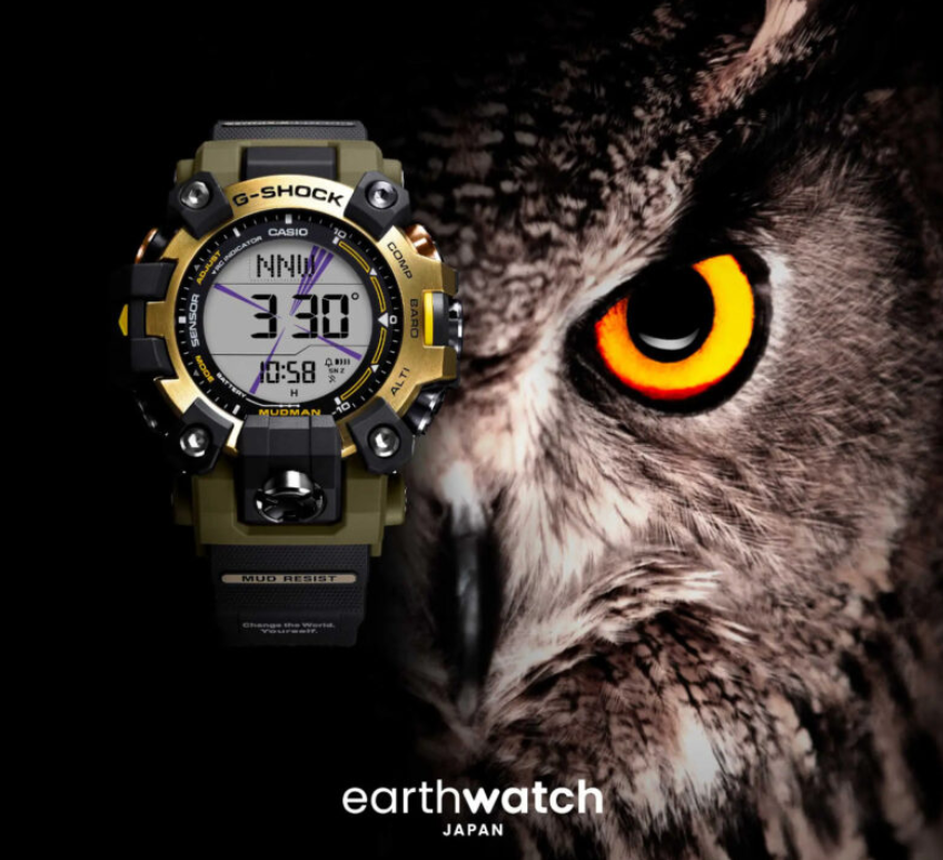 Casio и Earthwatch представили новые часы G SHOCK Mudman с улучшенной ...