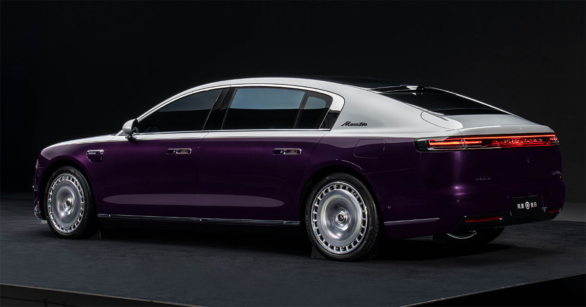 Совместный бренд Huawei и JAC Maestro представил седан класса люкс S800 ...