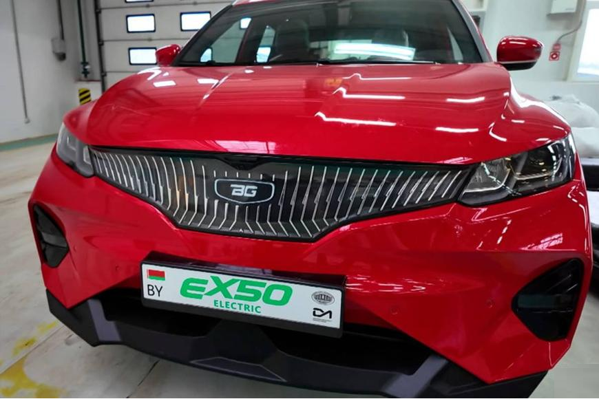 Первый белорусский электромобиль Belgee EX50 показали на видео / Авто и ...