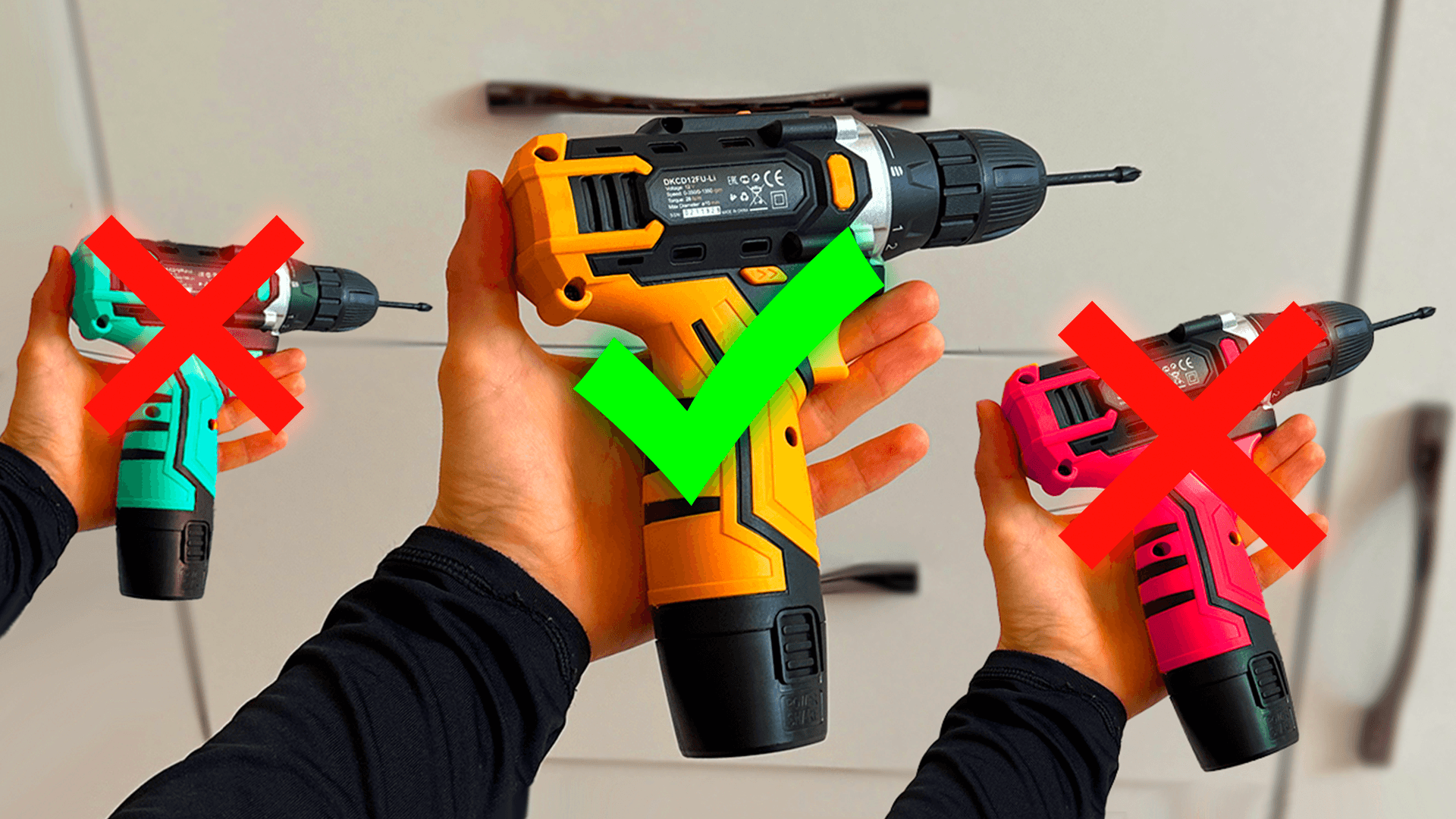 7 аккумуляторных шуруповертов для бытовых задач до 2000 рублей в 2025 году / Подборки товаров ...