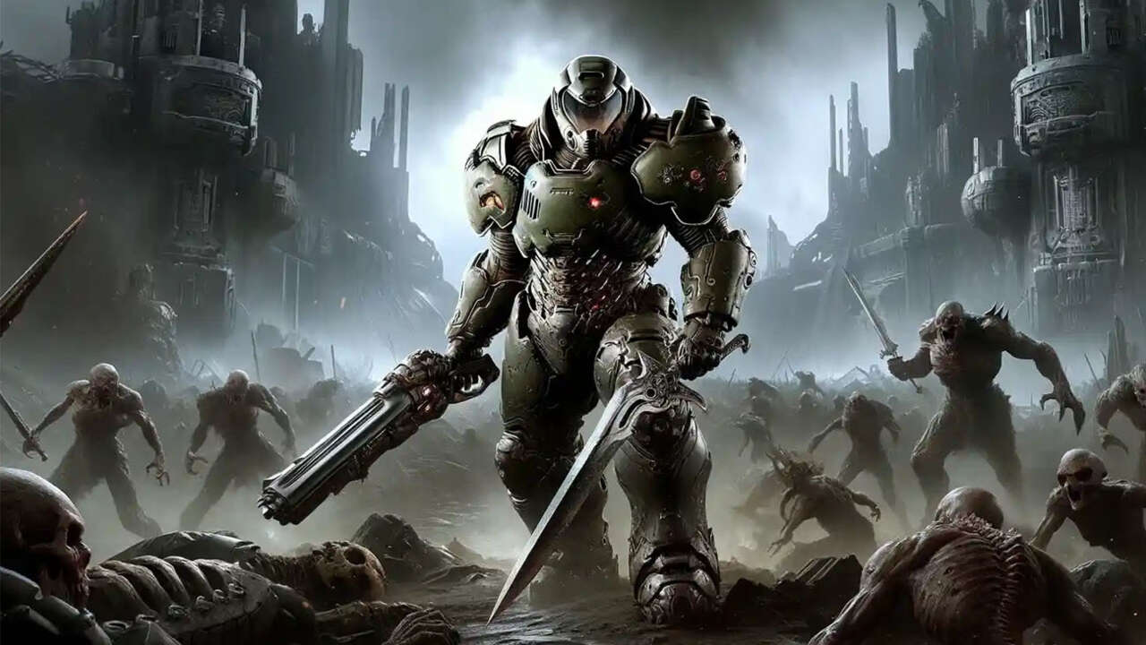 NVIDIA показала 12 секунд из DOOM: The Dark Ages с DLSS 4 и прочими технологиями / Игры / iXBT Live