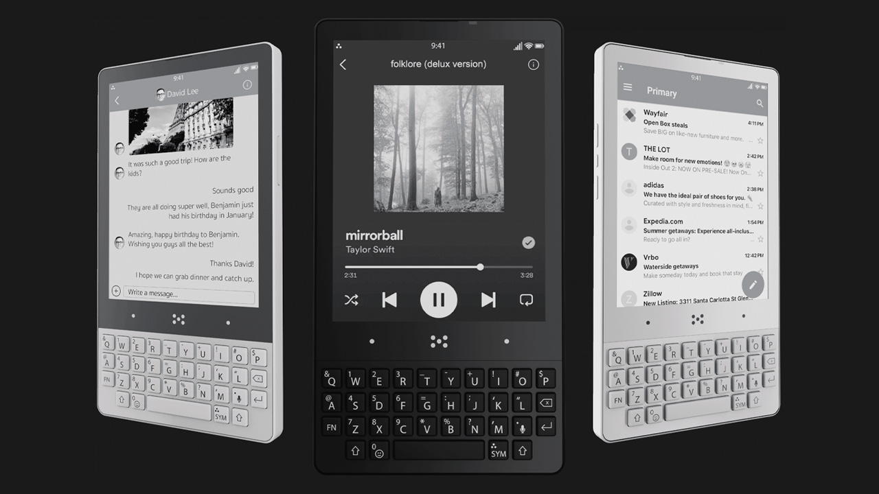 Minimal Phone с E-Ink экраном и QWERTY-клавиатурой всё-таки поступил в ...
