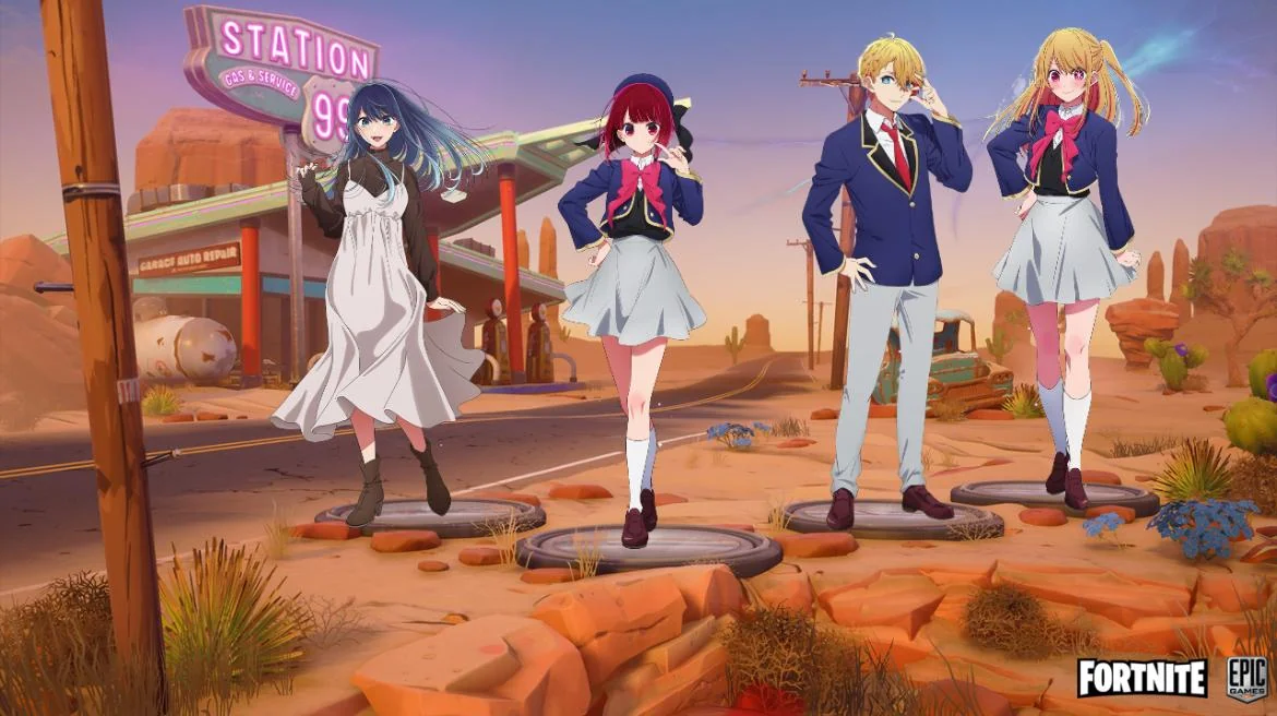 В Fortnite стартовала коллаборация с дуэтом YOASOBI и мангой "Звездное ...