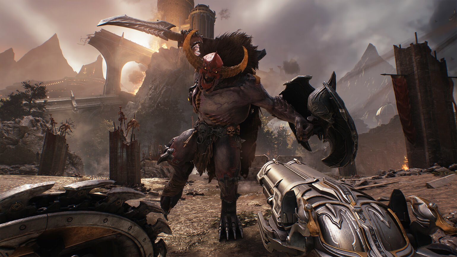 DOOM: The Dark Ages можно пройти без огнестрельного оружия, но будет сложно / Игры / iXBT Live