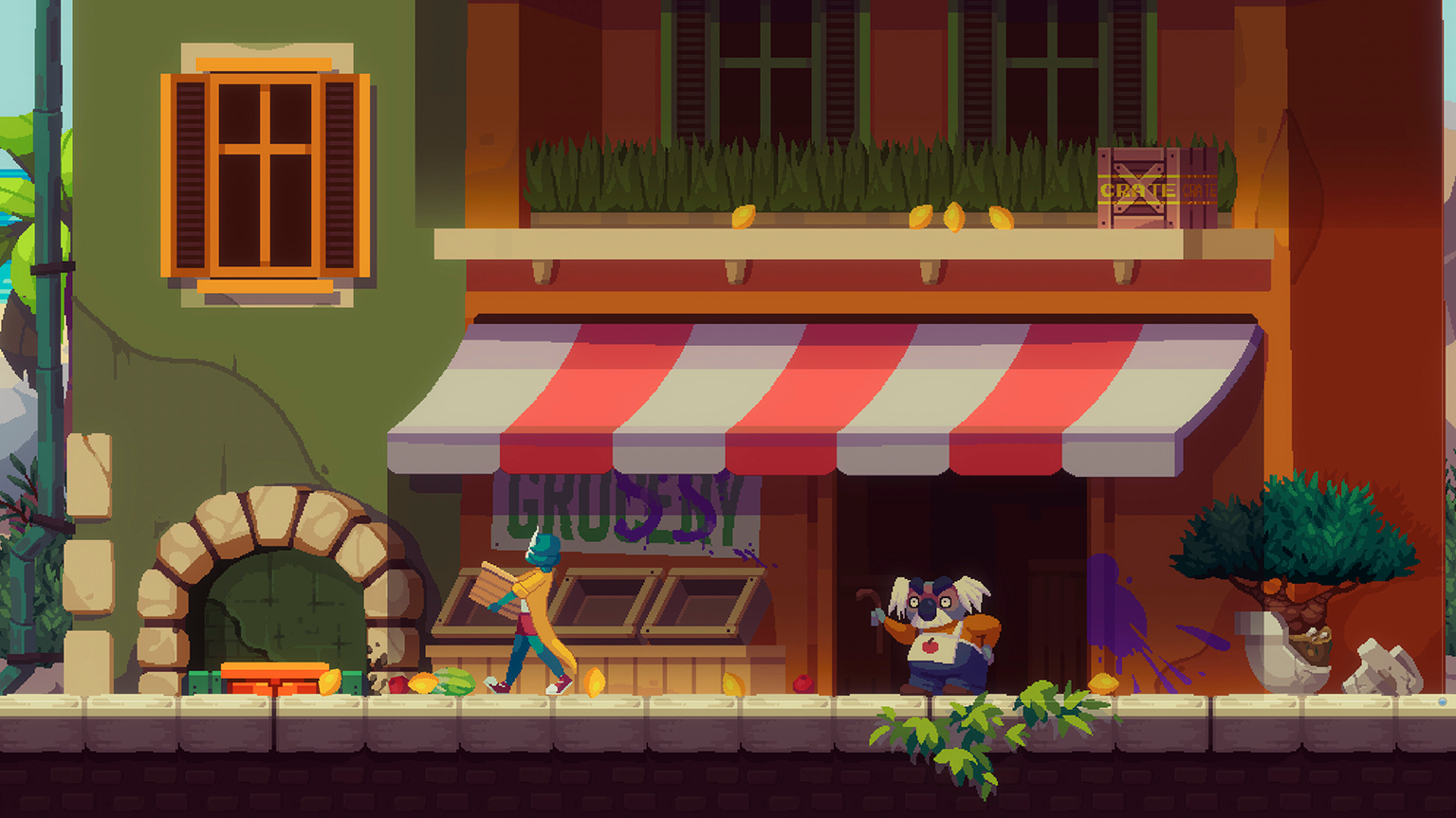 Приключенческий платформер Peppered: an existential platformer вышел в Steam. Бесплатно доступна ...