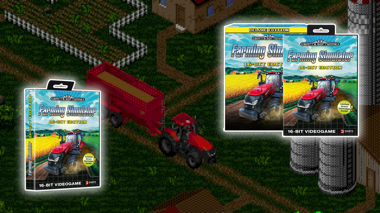 Открылся предзаказ на картриджи Farming Simulator 16-Bit Edition для ...