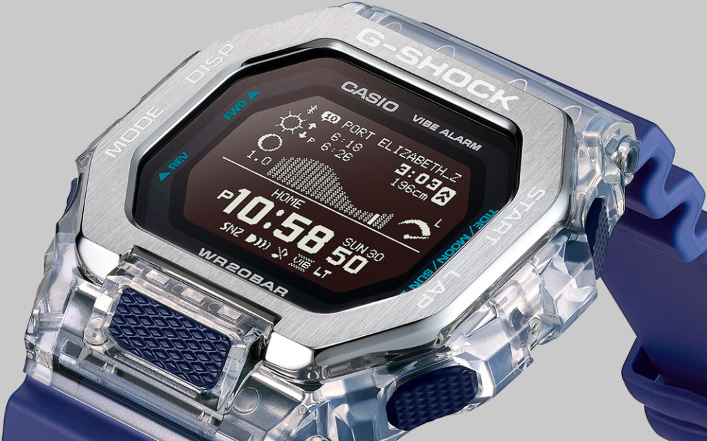 Casio готовит к выпуску обновлённую серию часов G-Shock GBX-100S с прозрачным корпусом / Гаджеты ...