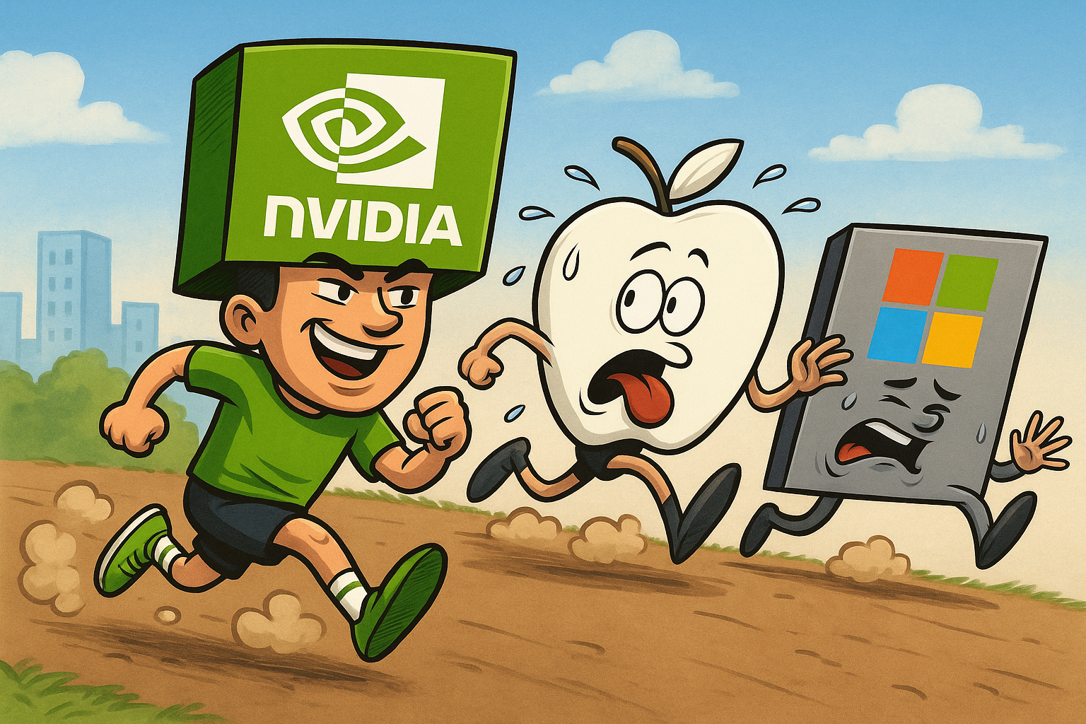 Кто теперь самый дорогой в мире? Nvidia обошла Microsoft и вышла на первое место / Финансы и ...