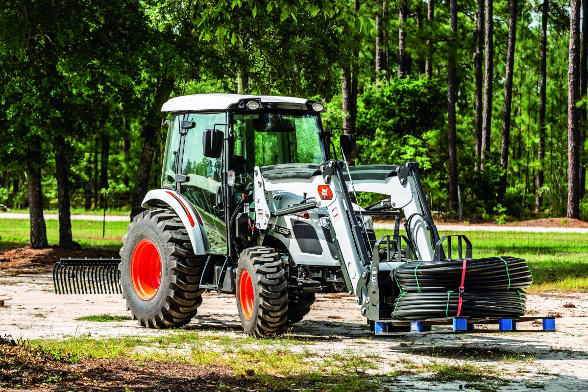 Компания Bobcat представила три универсальных трактора: UT6066, UT6566 ...