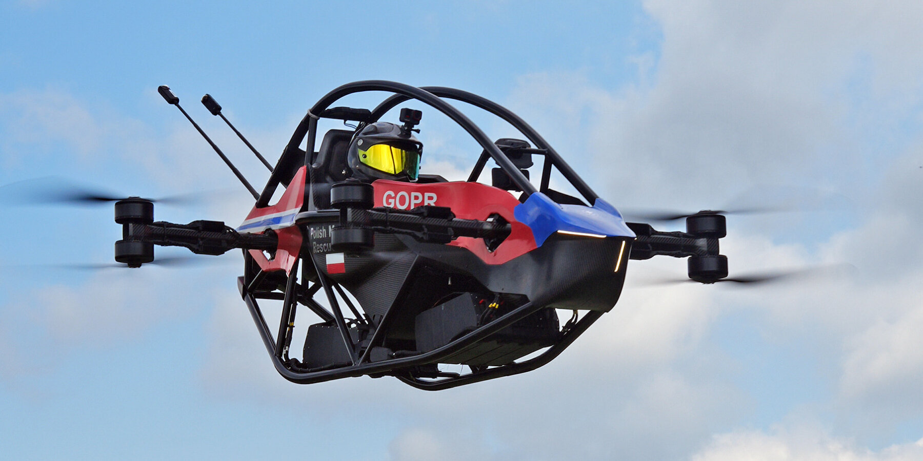 Персональный летательный аппарат Jetson ONE успешно прошел испытания ...