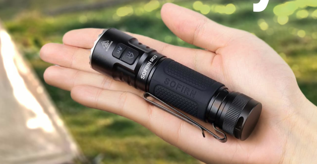 Просветит на 200м и поможет найти фальшивку. EDC-фонарик Sofirn SR23 ...